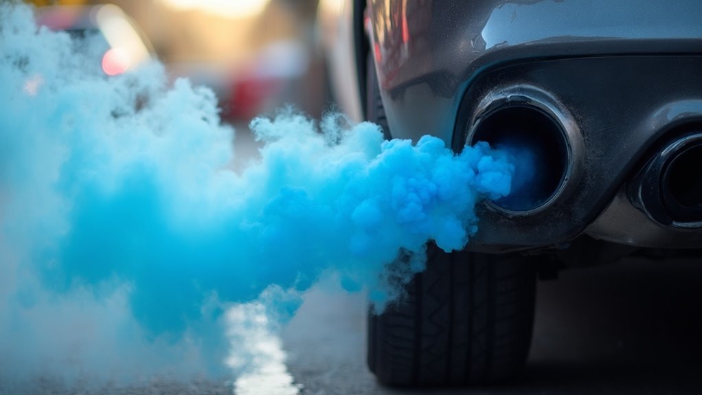 What Does Blue Smoke From My Car’s Exhaust Pipe Mean? - Car Service Costs