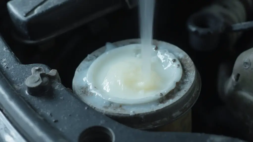 What Is the White Milky Substance Under My Oil Cap? - Car Service Costs